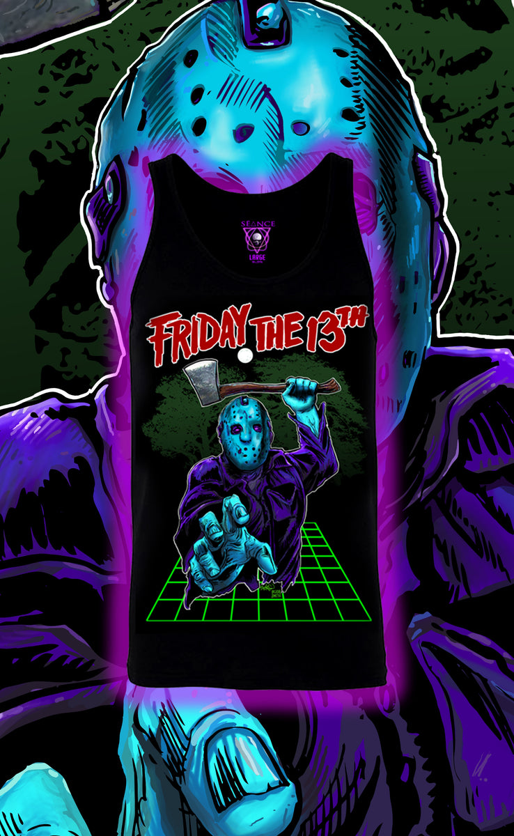 "8 BIT JASON" Tank – The Seance Brand